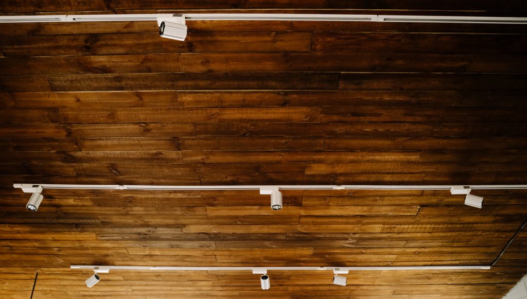 Transforming spaces with track lights - Tisva